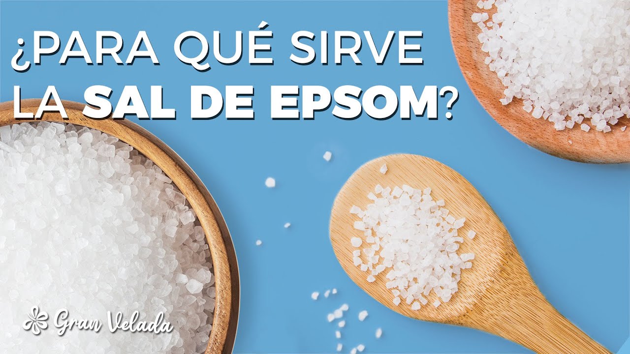 Beneficios de la sal de Epsom: ¿Para qué sirve?