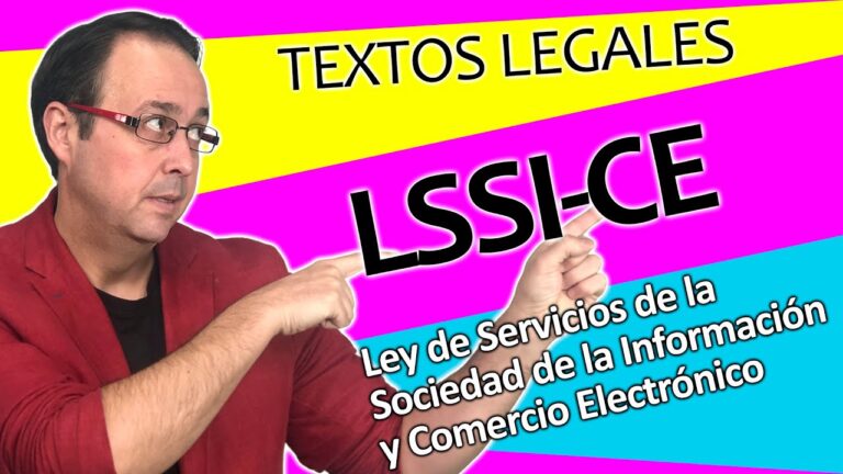 Beneficios de la Ley de Servicios de la Sociedad de la Información (LSSI)