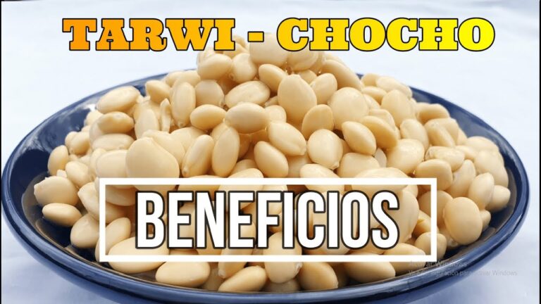 Beneficios del consumo de tarwi