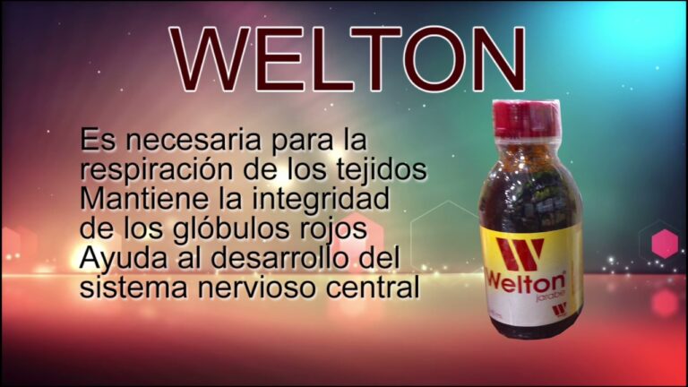 Beneficios del jarabe Welton