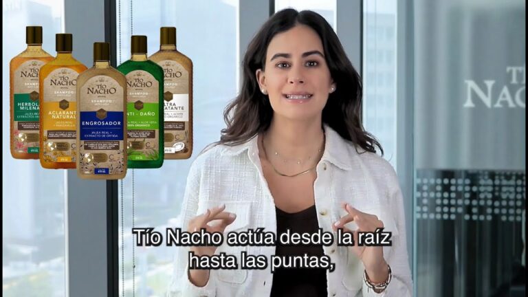 Beneficios del shampoo Tío Nacho para un cabello saludable