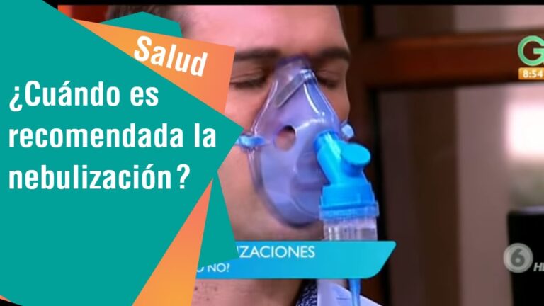 Beneficios de nebulizar para mejorar la salud respiratoria