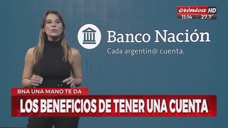 Beneficios del débito en Banco Nación
